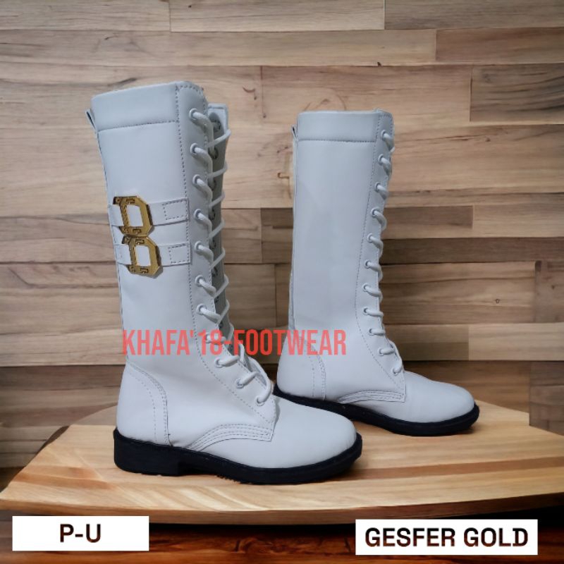 Jual Sepatu boots mayoret Paskibra LKBB | Shopee Indonesia