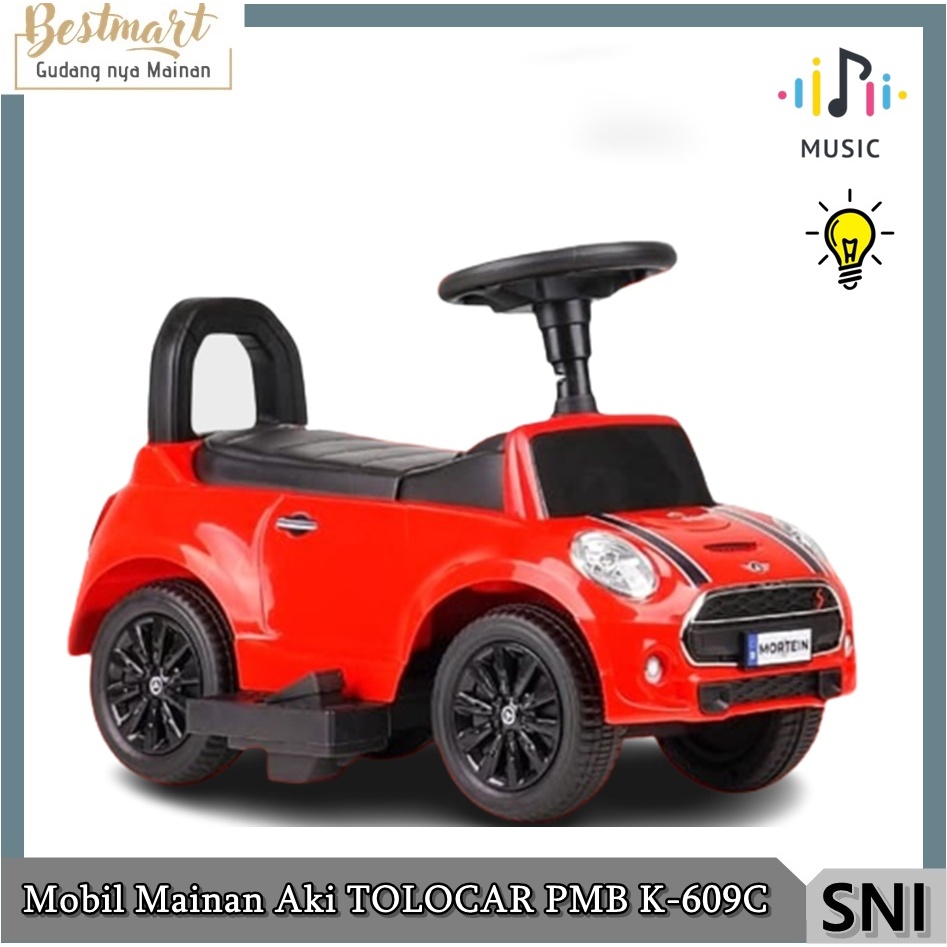 Jual Mobil Mainan Aki TOLOCAR Mainan Anak Hiburan Anak Tenaga Aki PMB ...