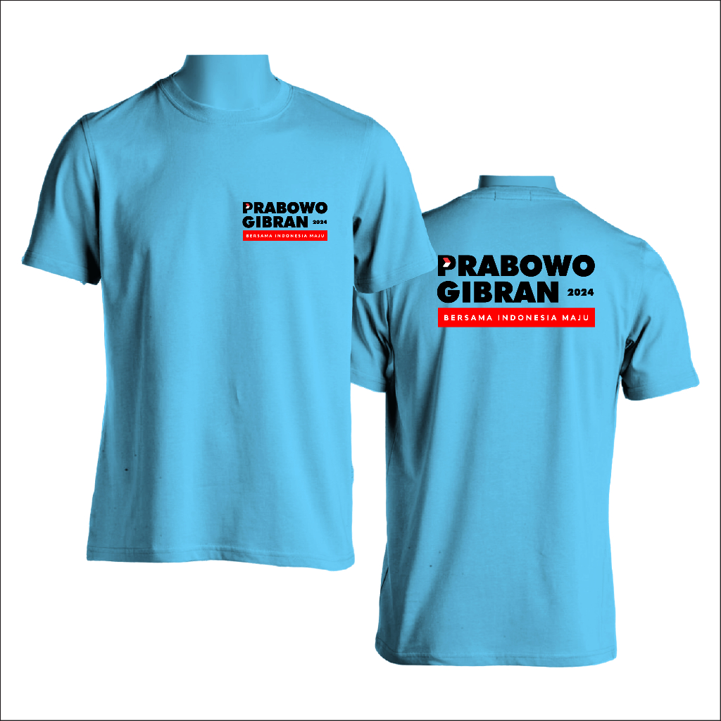 Jual Kaos Prabowo Gibran 2024 No 2 Capres Republik Indonesia | Shopee ...