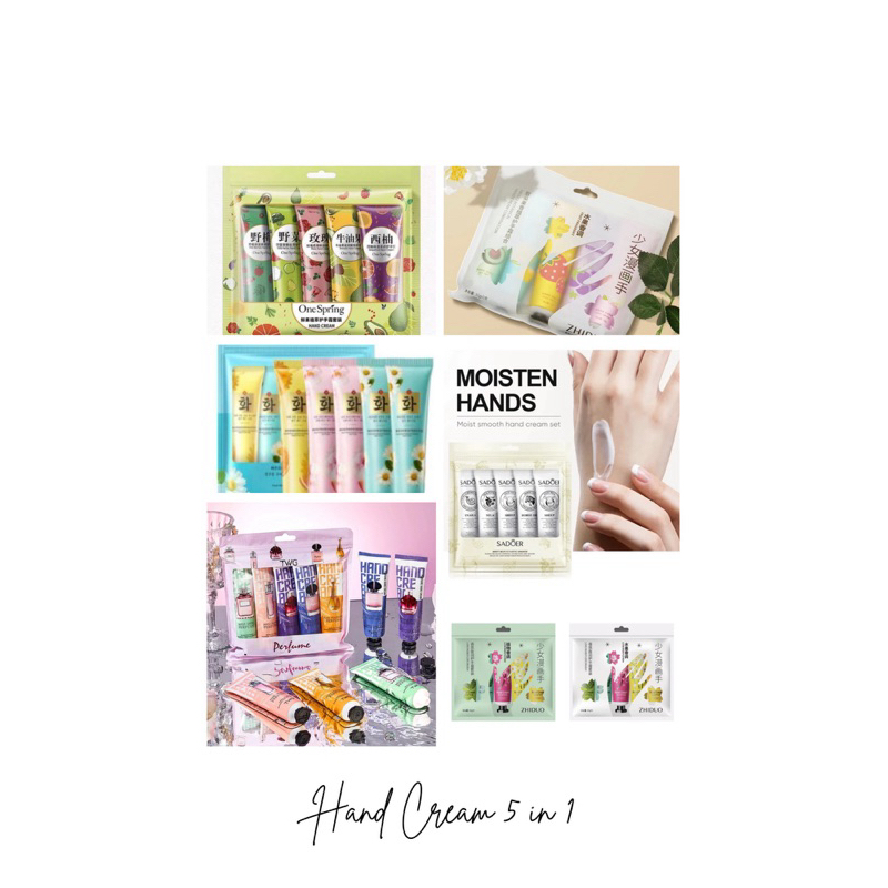 Jual HAND CREAMS 5IN1 POUCH / 30GR | Shopee Indonesia