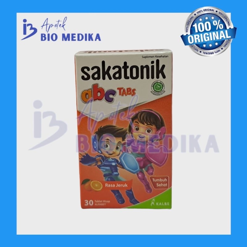 Jual Sakatonik ABC tablet rasa jeruk | Shopee Indonesia