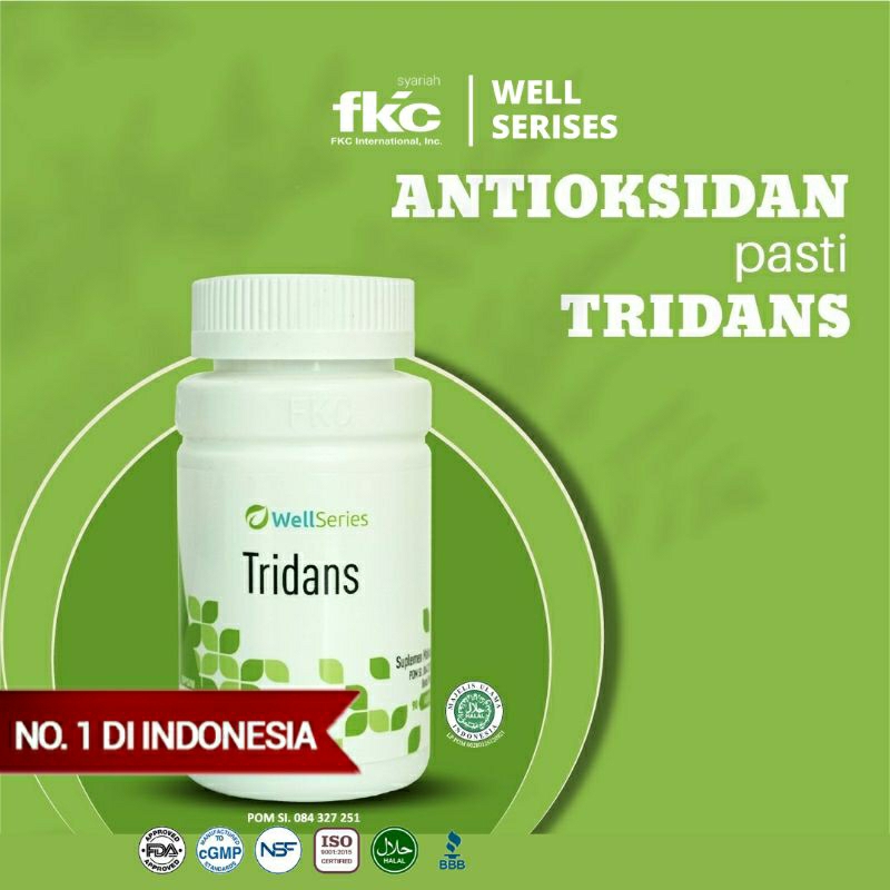 Jual EVERYS Wellseries | TRIDANS Suplemen Antioksidan Kuat 90 Kapsul – Ekstrak Teh Hijau ...