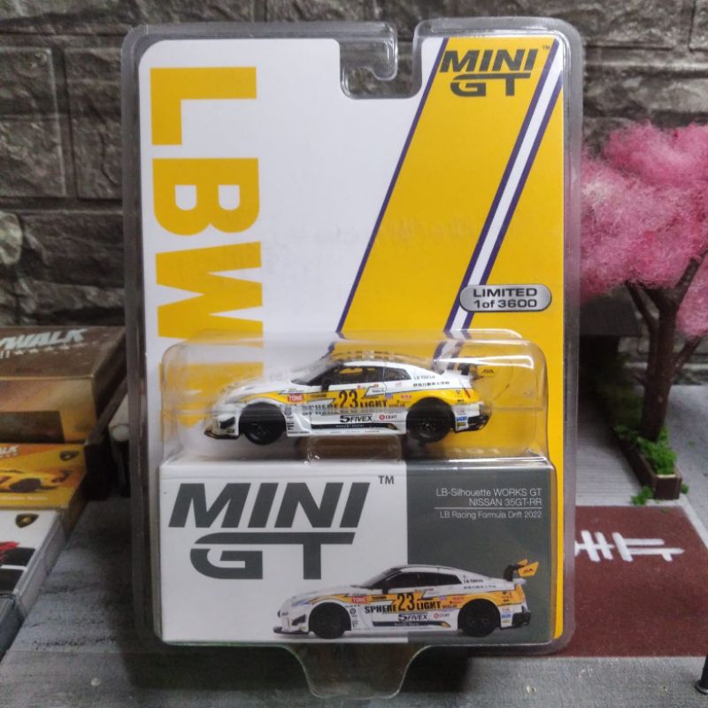 Jual Mini GT 491 Lb Nissan GTR R35 Formula Drift V2 | Shopee Indonesia