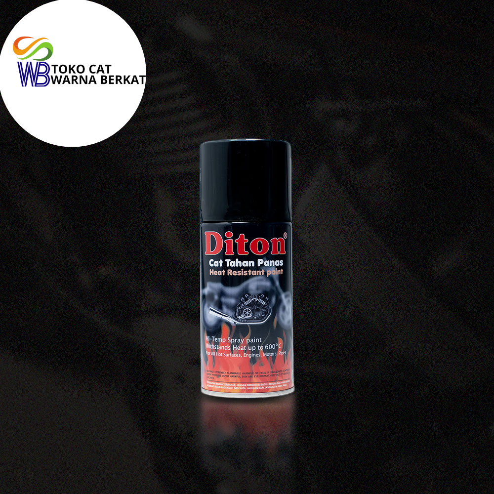 Jual Pilox Diton Hi Temp 300 Cc Black Hitam Silver Bronze Pylox Pilok Anti Panas Paint Knalpot ...