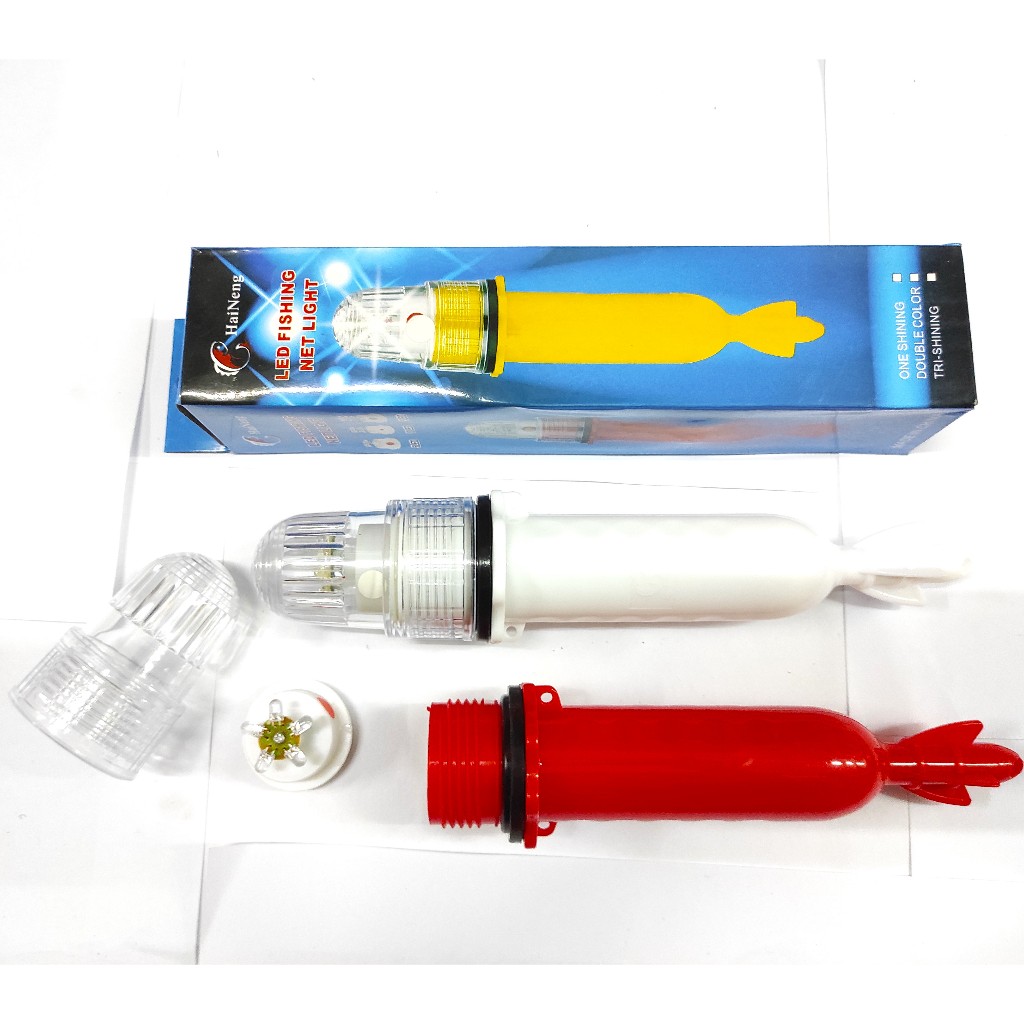 Jual Lampu Nelayan Torpedo 1 Warna/Lampu Kelip Nelayan Murah/Lampu Jaring Ikan Nelayan/Lampu ...