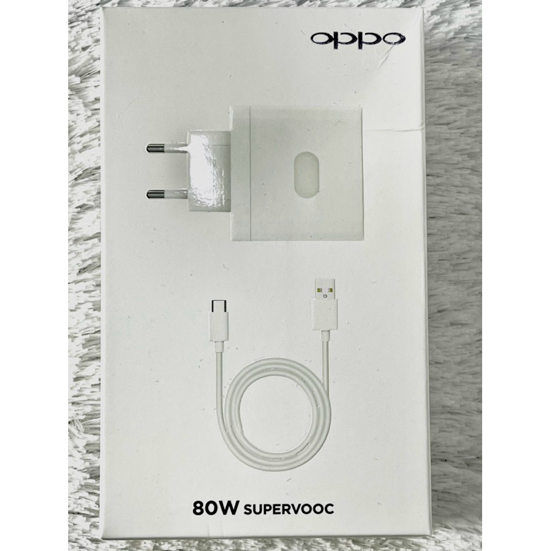 Jual ADAPTOR CHARGER OPPO SUPER VOCC 80W Fast Charging Original 100% ...