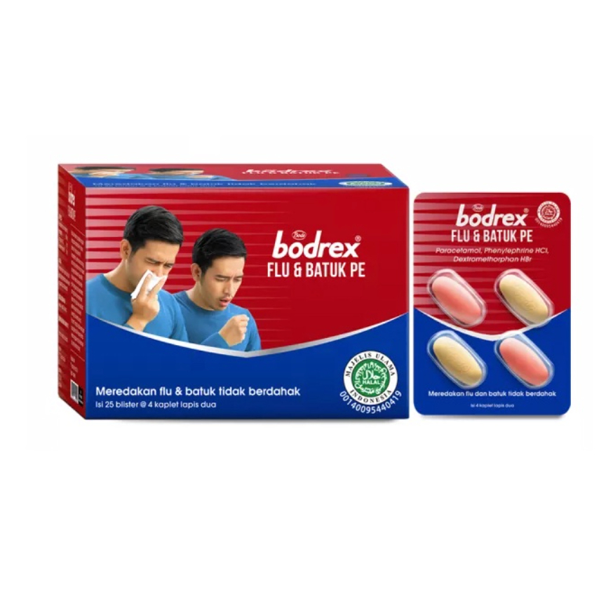 Jual BODREX FLU BATUK TIDAK BERDAHAK | Shopee Indonesia