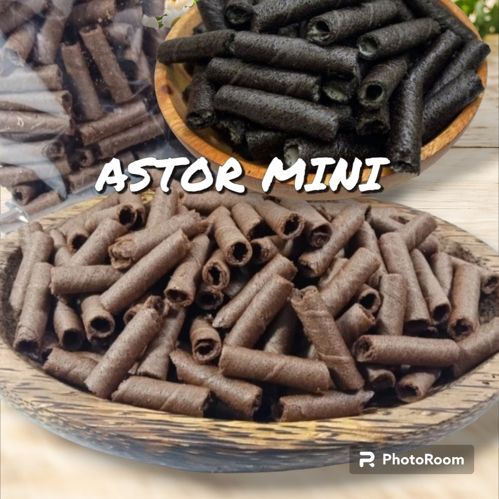 Jual ASTOR MINI 250gram / ASTOR ROL WAFER MINI / ASTOR MINI COKLAT ...