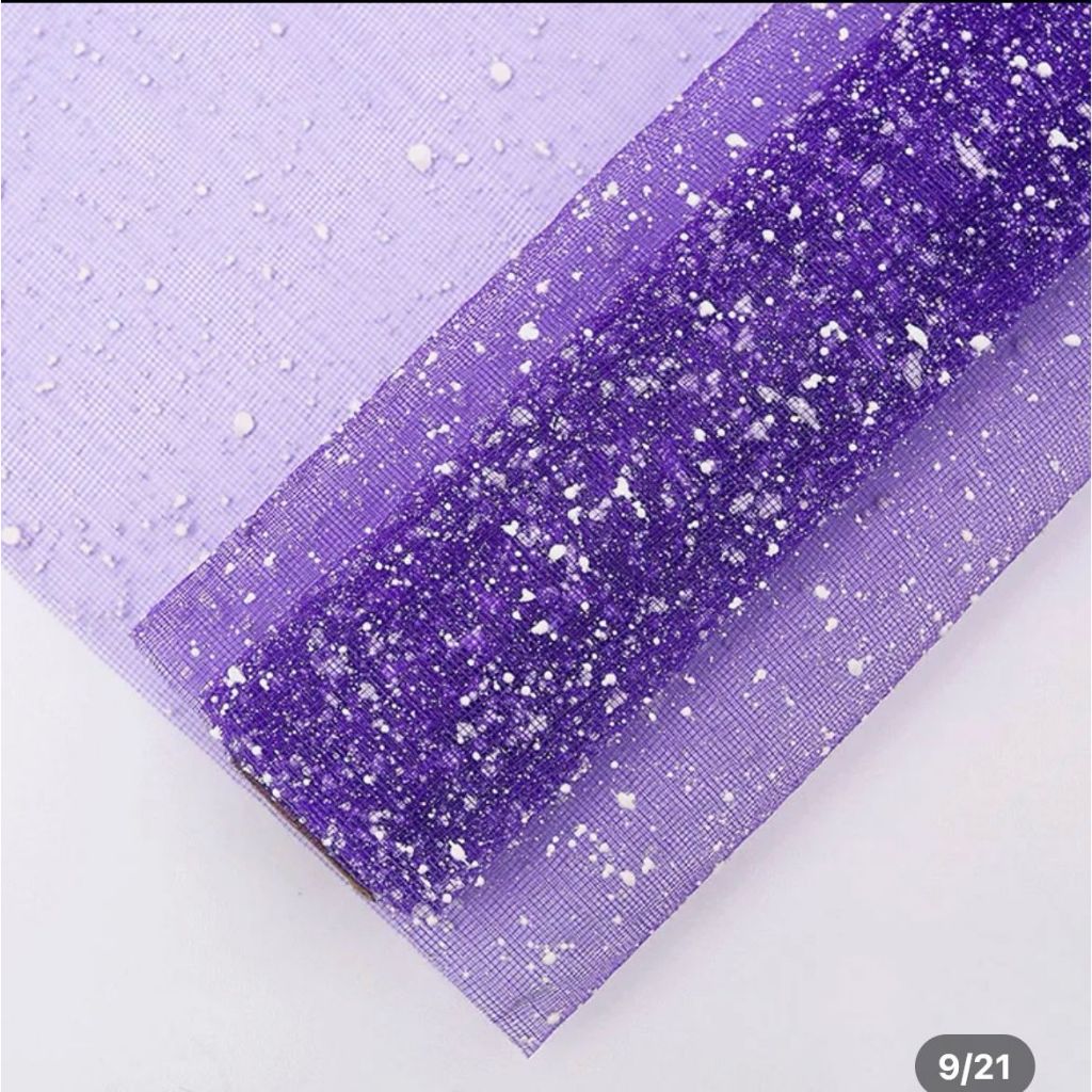 Jual Kertas Tile Salju untuk Buket Lembaran / Flower Wrapping Snow Kain ...