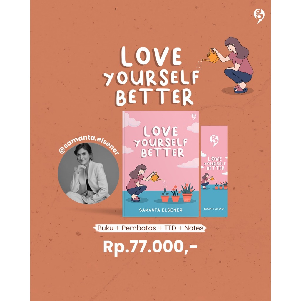 Jual Buku Love Your Self Better - Samanta Elsener - Gagas Media ...