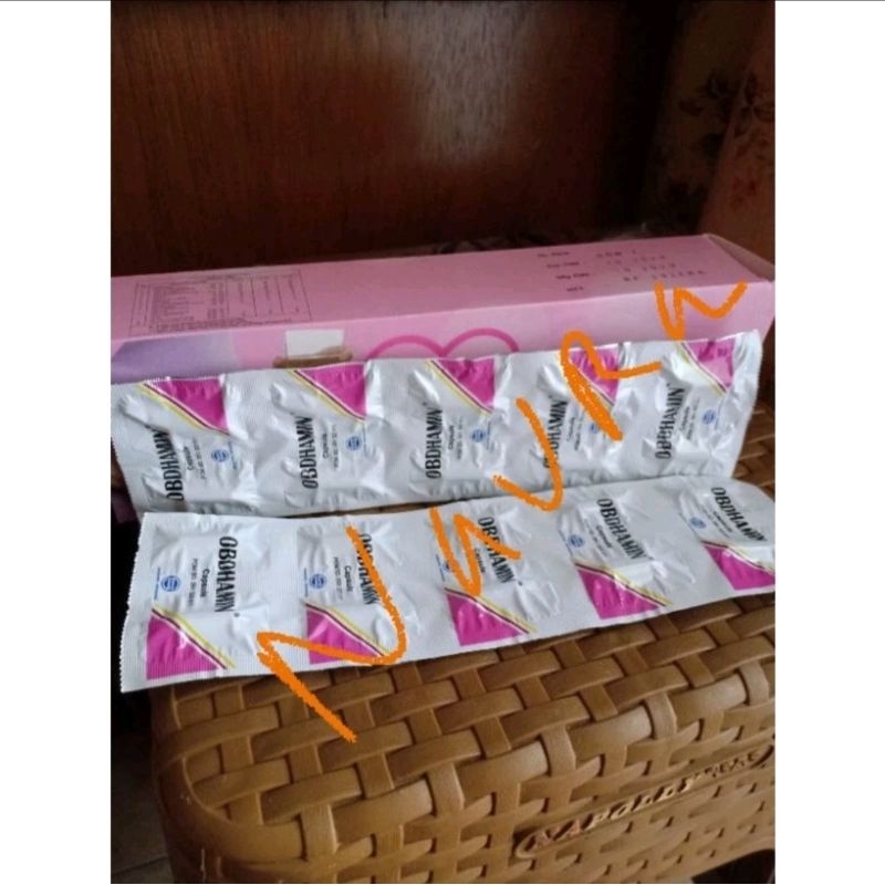 Jual OBDHAMIN KAPSUL PERSTRIP 10 kapsul | Shopee Indonesia