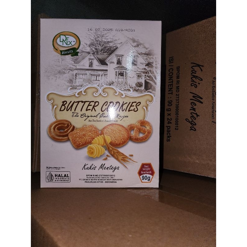 Jual Butter Cookies Monde Denex /Wafer Roll Denex 90 g /Hampers Hajatan ...
