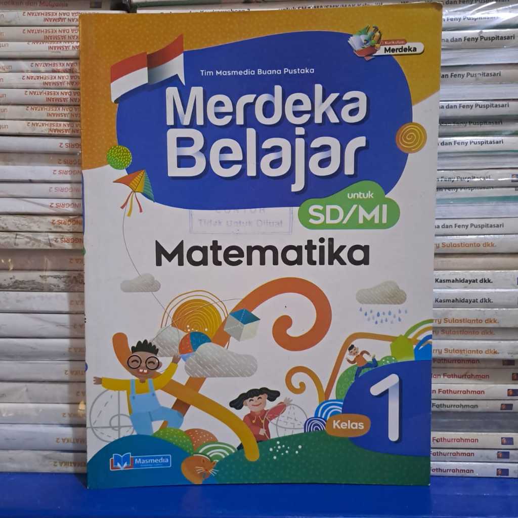 Jual BUKU BEKAS MASMEDIA - MERDEKA BELAJAR MATEMATIKA KELAS 1 DAN 4 SD K MERDEKA | Shopee Indonesia