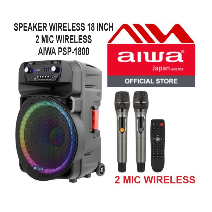 Jual SPEAKER AKTIF 18 INCH SPEAKER SPIKER WIRELESS PORTABLE SOUND ...