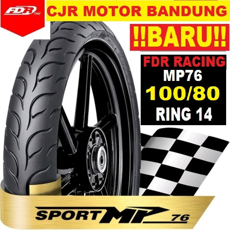 Jual Ban Racing Soft Compound FDR Sport MP 76 100/80 Ring 14 MP76 STOCK ...
