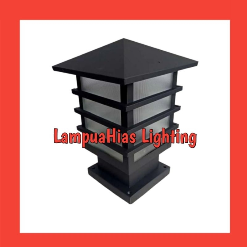 Jual Lampu Pilar Pagar / Atap Rumah /Lampu Hias Depan Rumah | Shopee ...