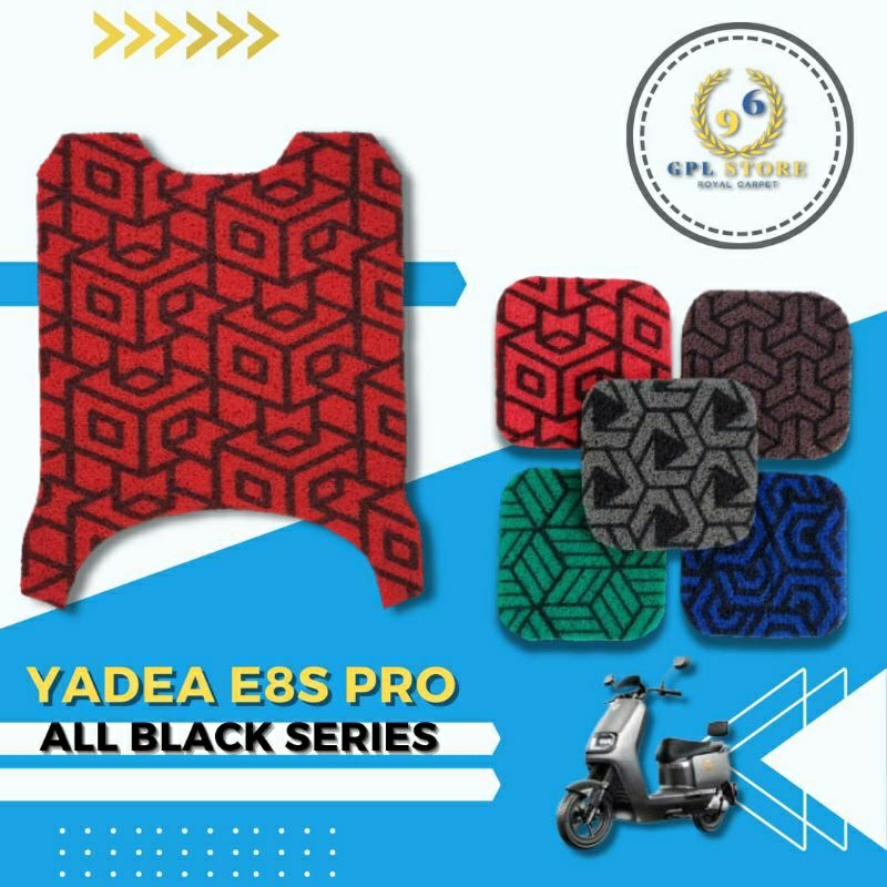 Jual Karpet sepeda listrik YADEA E8S PRO ALL BLACK SERIES | Shopee ...