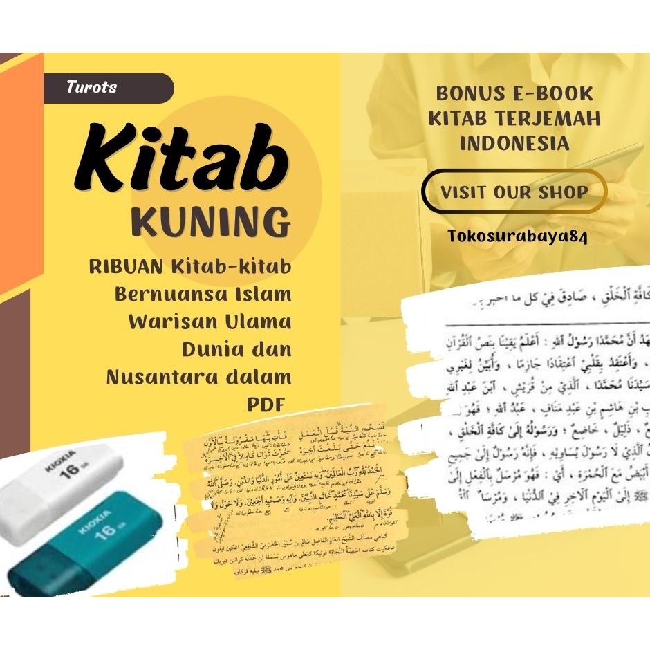 Jual Flashdisk Perpustakaan Islam Kitab Kuning Ulama Dunia dan ...