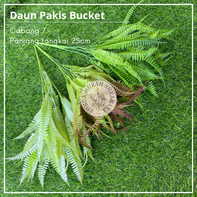 Jual DAUN PAKIS BUCKET/DAUN PAKIS/BUNGA ARTIFICIAL | Shopee Indonesia