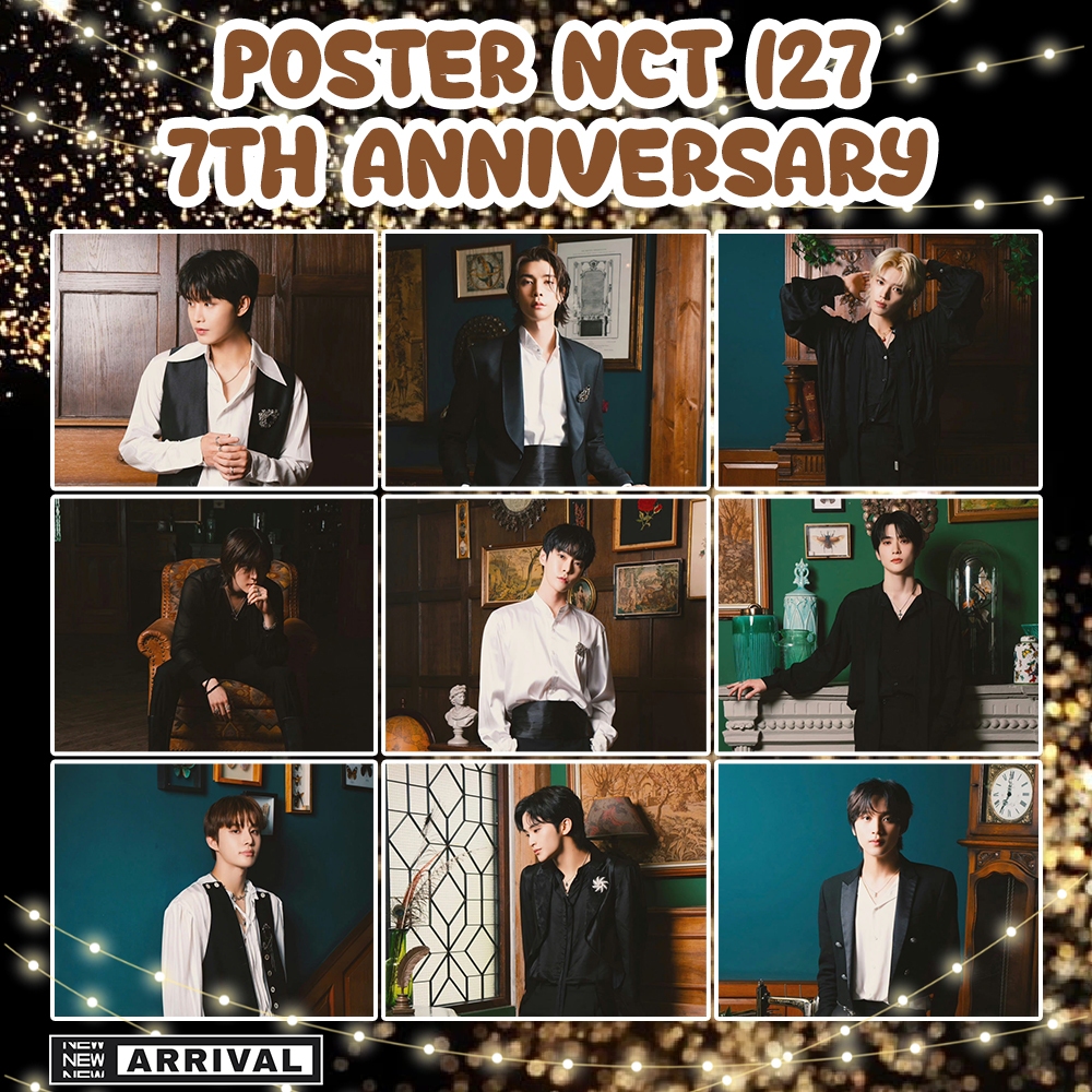 Jual Poster NCT 127 7th ANNIVERSARY | Poster Kpop A4 A5 A6 Murah Murah ...