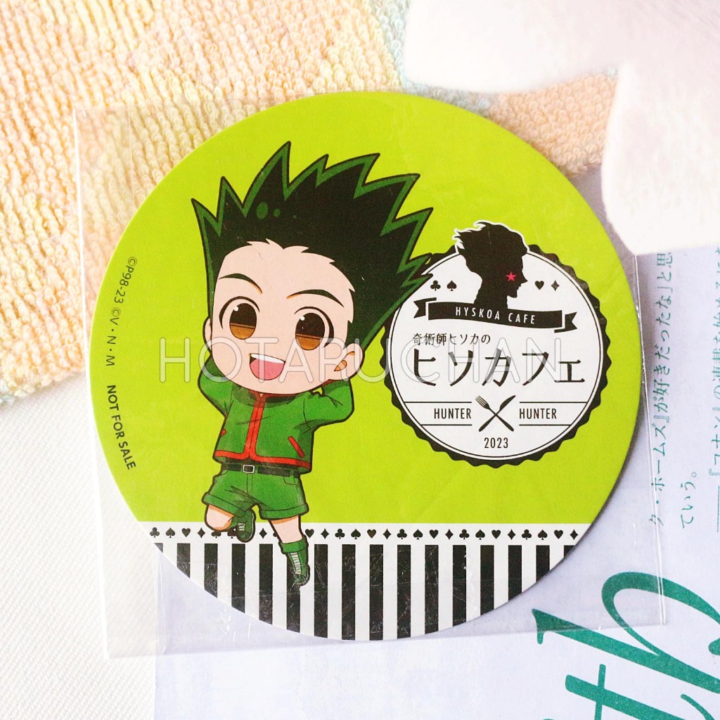 Jual [OFFICIAL] HUNTER x HUNTER Hisoka Cafe x Animate - Coaster ...