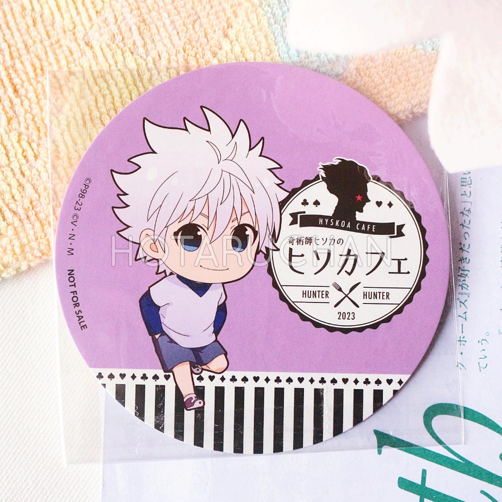 Jual [OFFICIAL] HUNTER x HUNTER Hisoka Cafe x Animate - Coaster ...