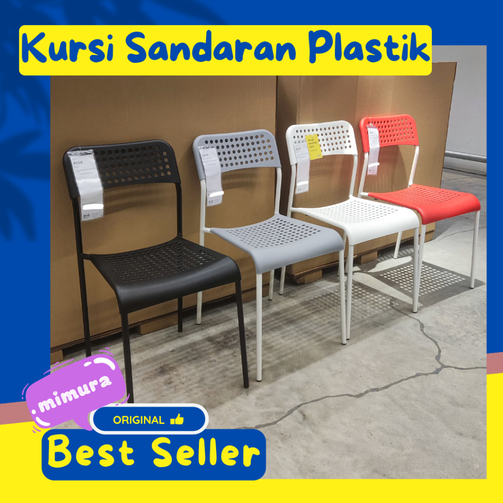 Jual Kursi Sandaran Plastik Kursi Makan Cafe Teras Kursi Club | Shopee ...