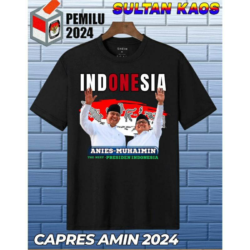 Jual BAJU ANIES BASWEDAN MUHAIMIN CAPRES 2024 BAJU PARTAI NASDEM KAOS ...