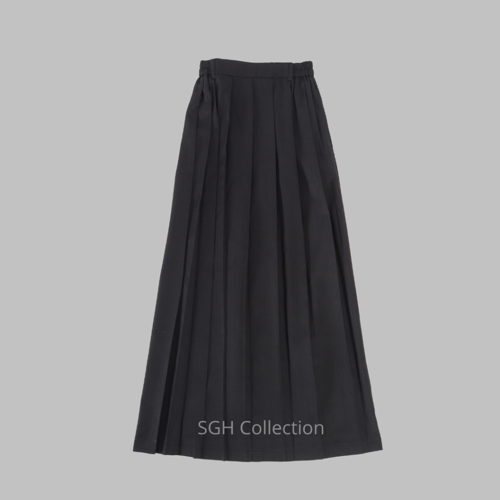 Jual SGH COLLECTION - SERAGAM BAWAHAN ROK REMPEL HITAM SD | SMP | SMA| ROK REMPEL PANJANG HITAM ...