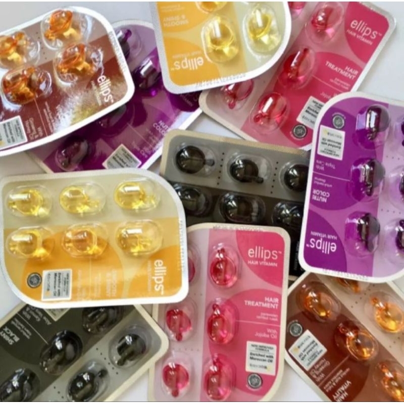 Jual (HARGA 1 KAPSUL / SATU BUTIR) ELLIPS VIT RAMBUT | Shopee Indonesia