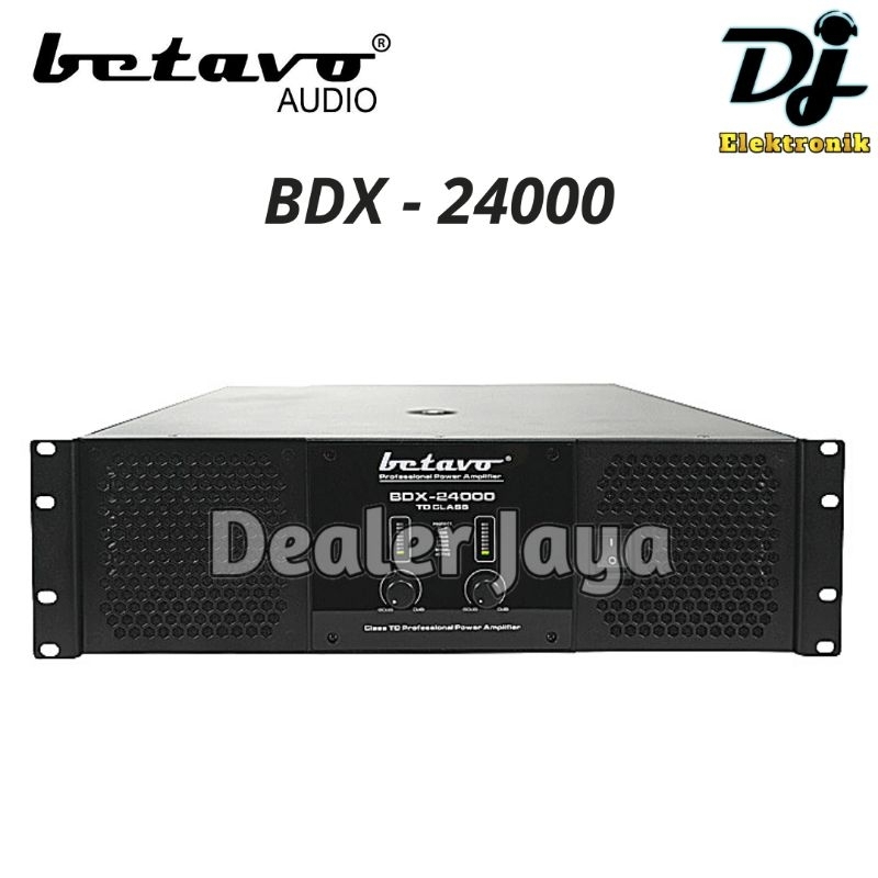 Jual Power Amplifier Betavo BDX 24000 / BDX24000 - 2 channel | Shopee ...