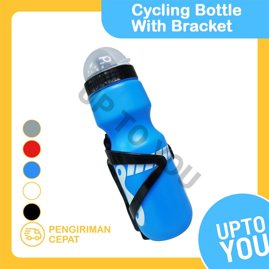 Jual Botol Air Minum Sepeda dengan Bracket - Cycling Bottle w/Bracket ...