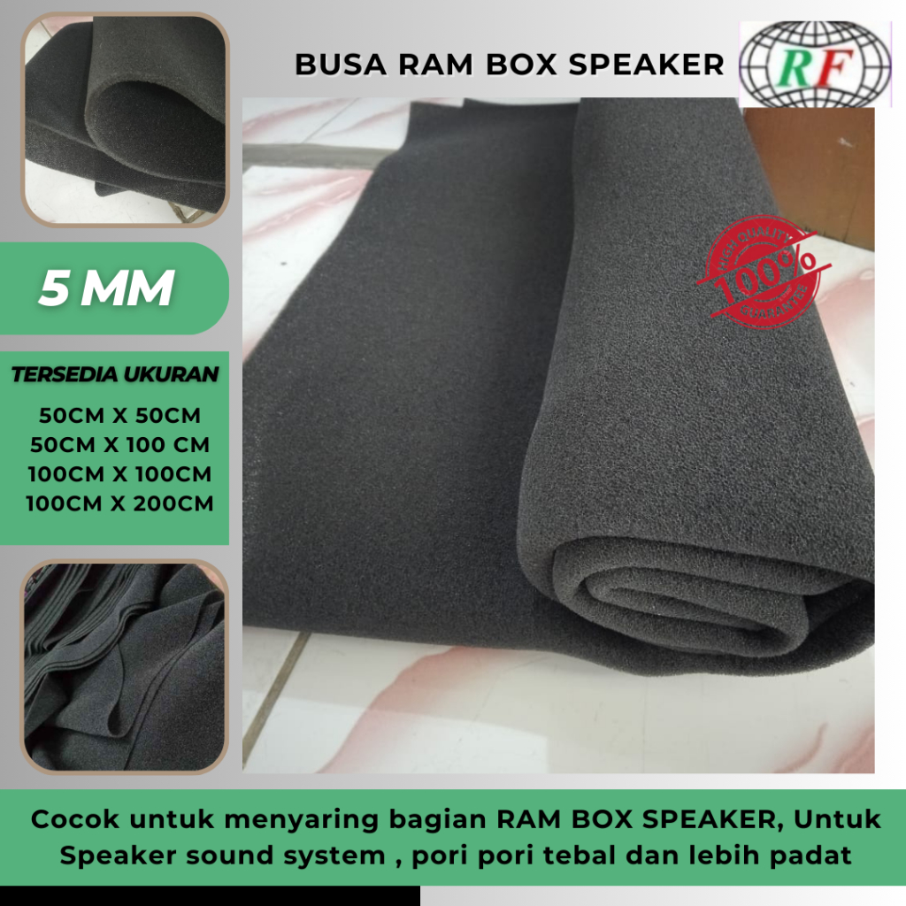 Jual Busa Ram Anti Air Box Speaker - Busa Ram Box Speaker 5mm | Shopee ...