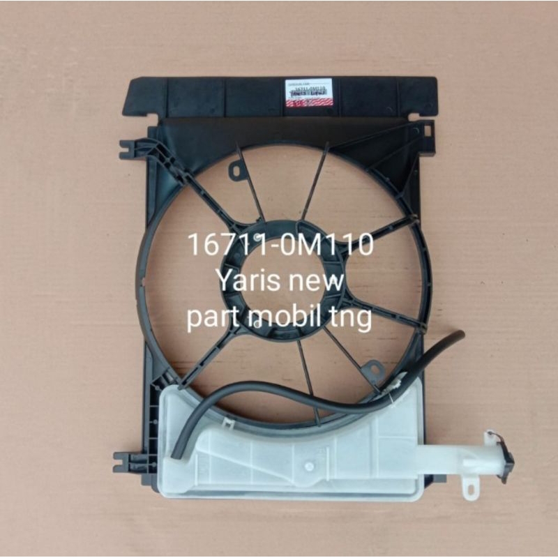 Jual Shrud Shroud Van Fan Rumah Tedengan Kipas Toyota New Yaris 16711 ...