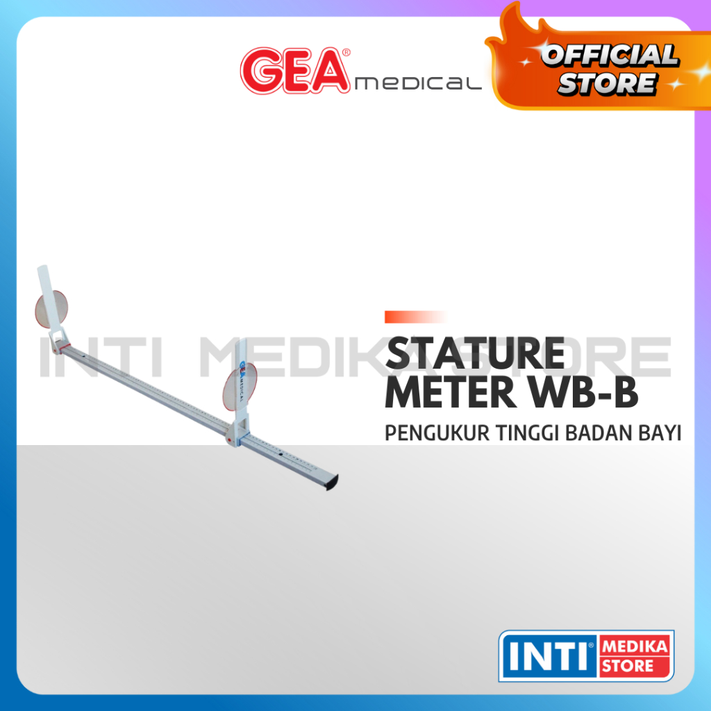 Jual GEA - Stature Meter WB-B | Alat Ukur / Pengukur Tinggi Badan Bayi ...