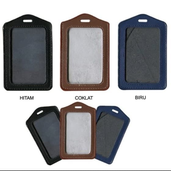 Jual Name Tag Semi Kulit/Casing ID Semi Kulit/Casing ID Kalep/Name Tag ...