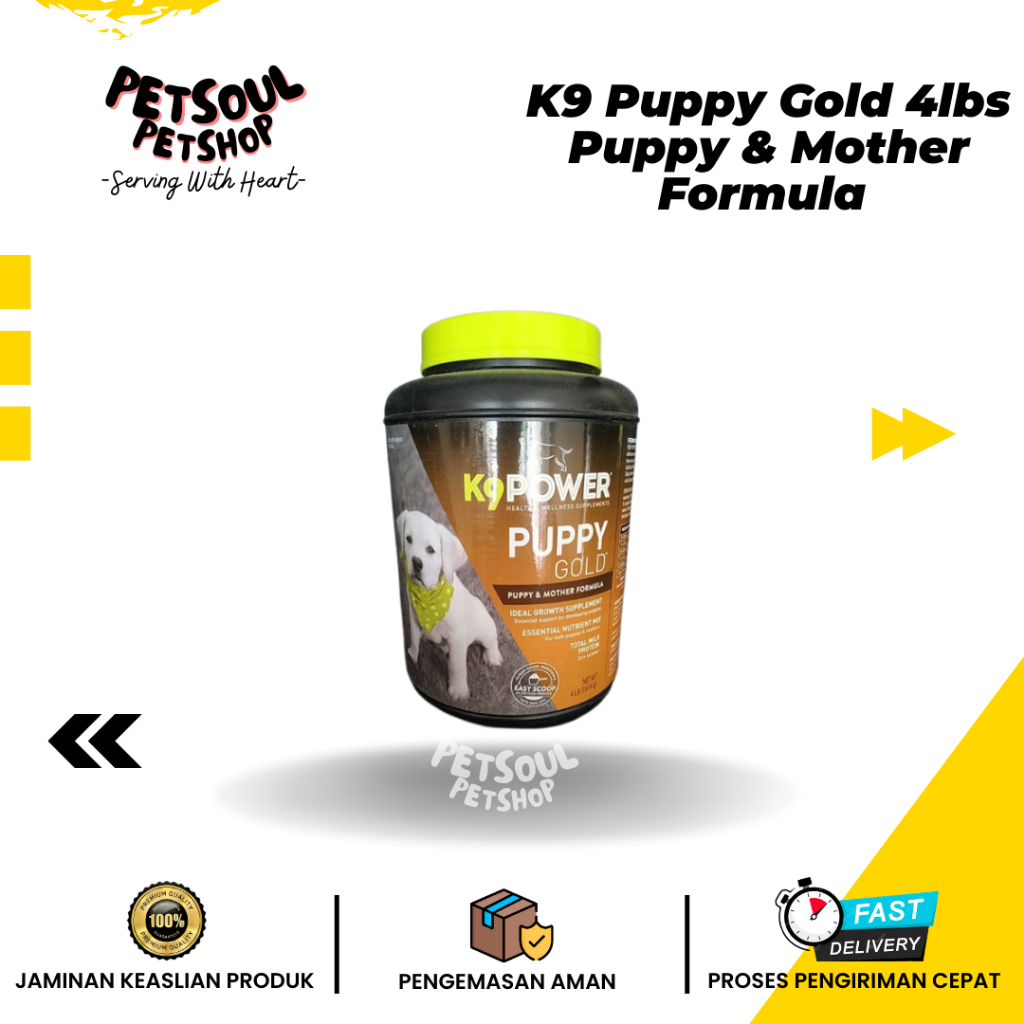 Jual K9 Puppy Gold 4lbs Puppy & Mother Formula / Supplement Tambahan ...
