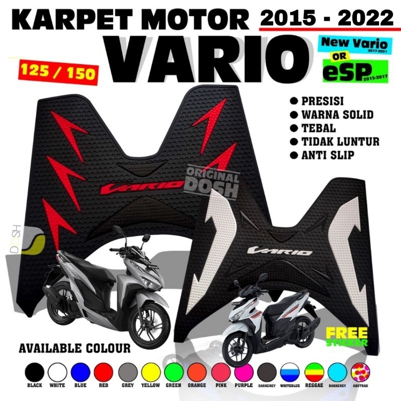Jual Karpet Vario 125 - Karpet Vario 150 - Karpet Motor Vario - Karpet ...