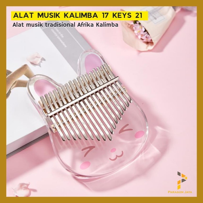 Jual Alat Musik Kalimba 17 Keys 21 keys Acrylic Piano Kecapi Free BAG ...
