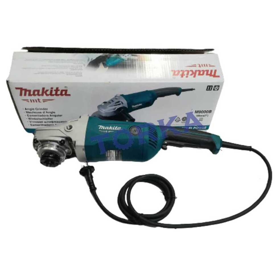 Jual Angle Grinder MAKITA M9000B Gerinda Tangan 7inch | Shopee Indonesia
