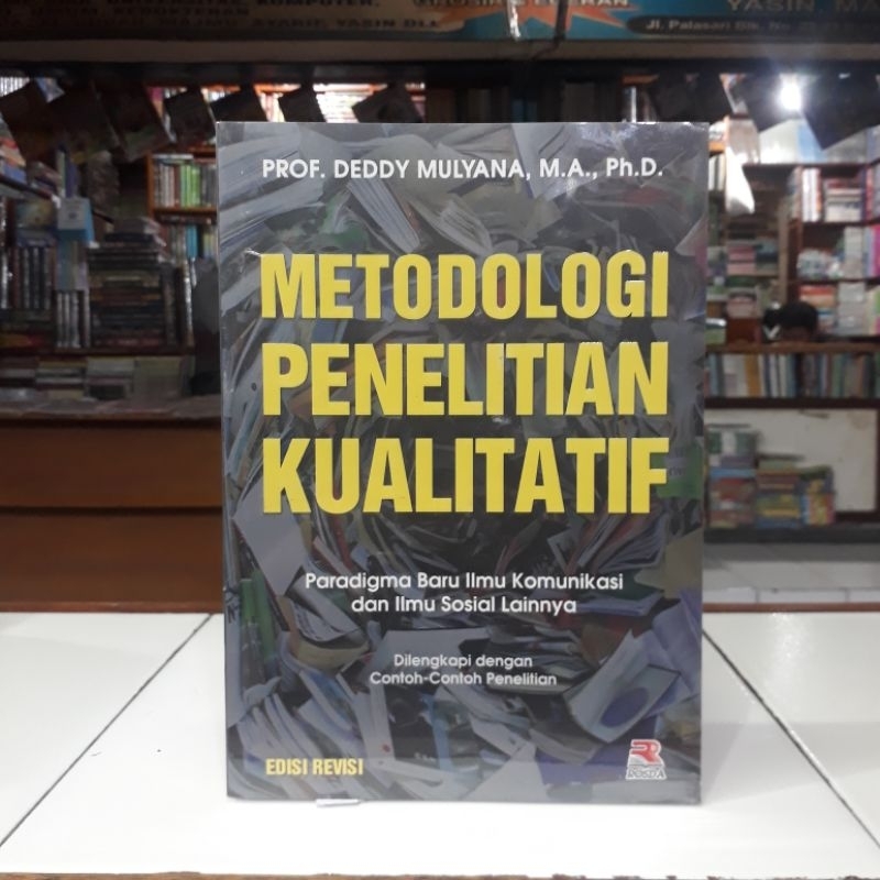 Jual Rosda Buku Metodologi Penelitian Kualitatif : Paradigma Baru Ilmu ...