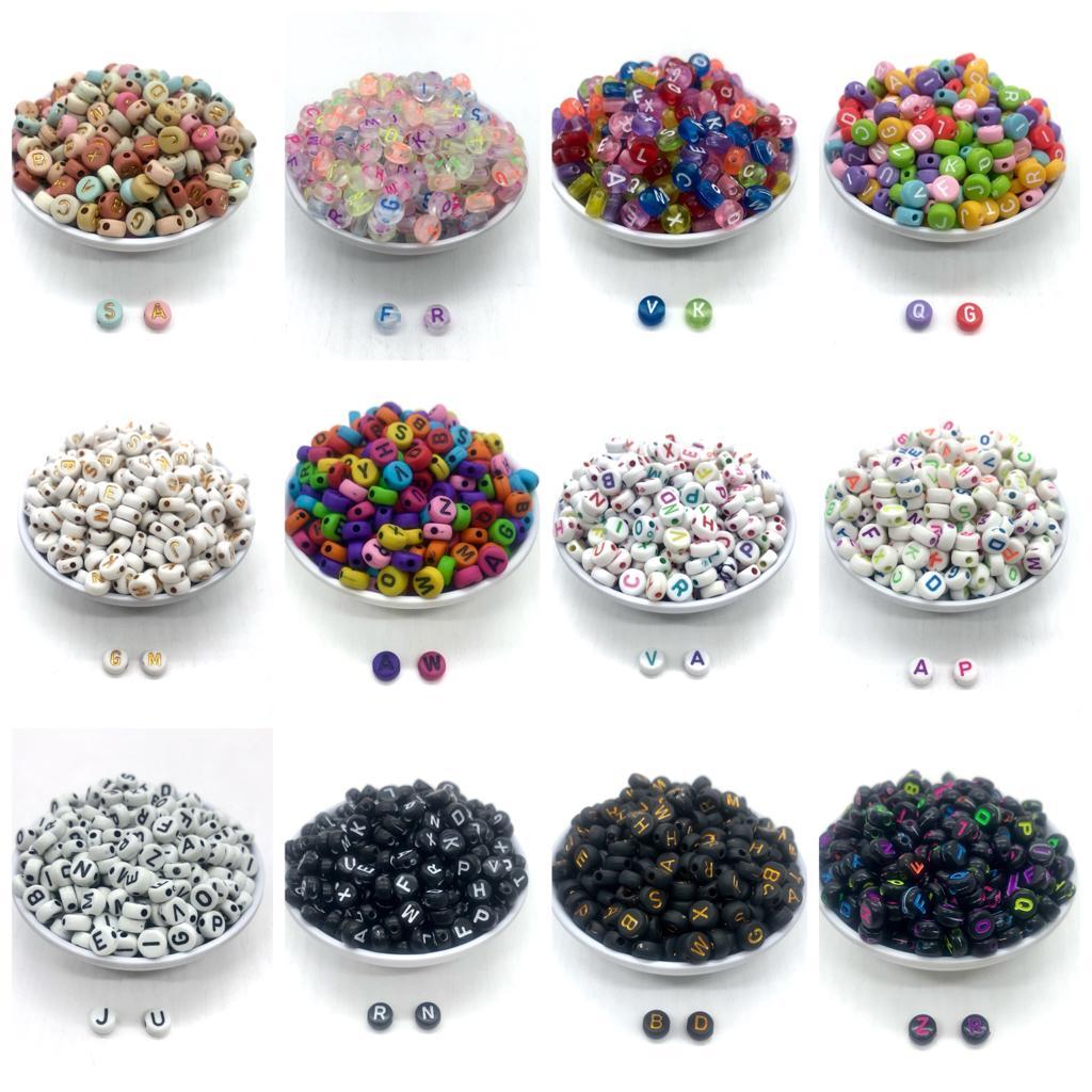 Jual 450gram Mote Manik Huruf 4x7 Bulat Coin | Shopee Indonesia