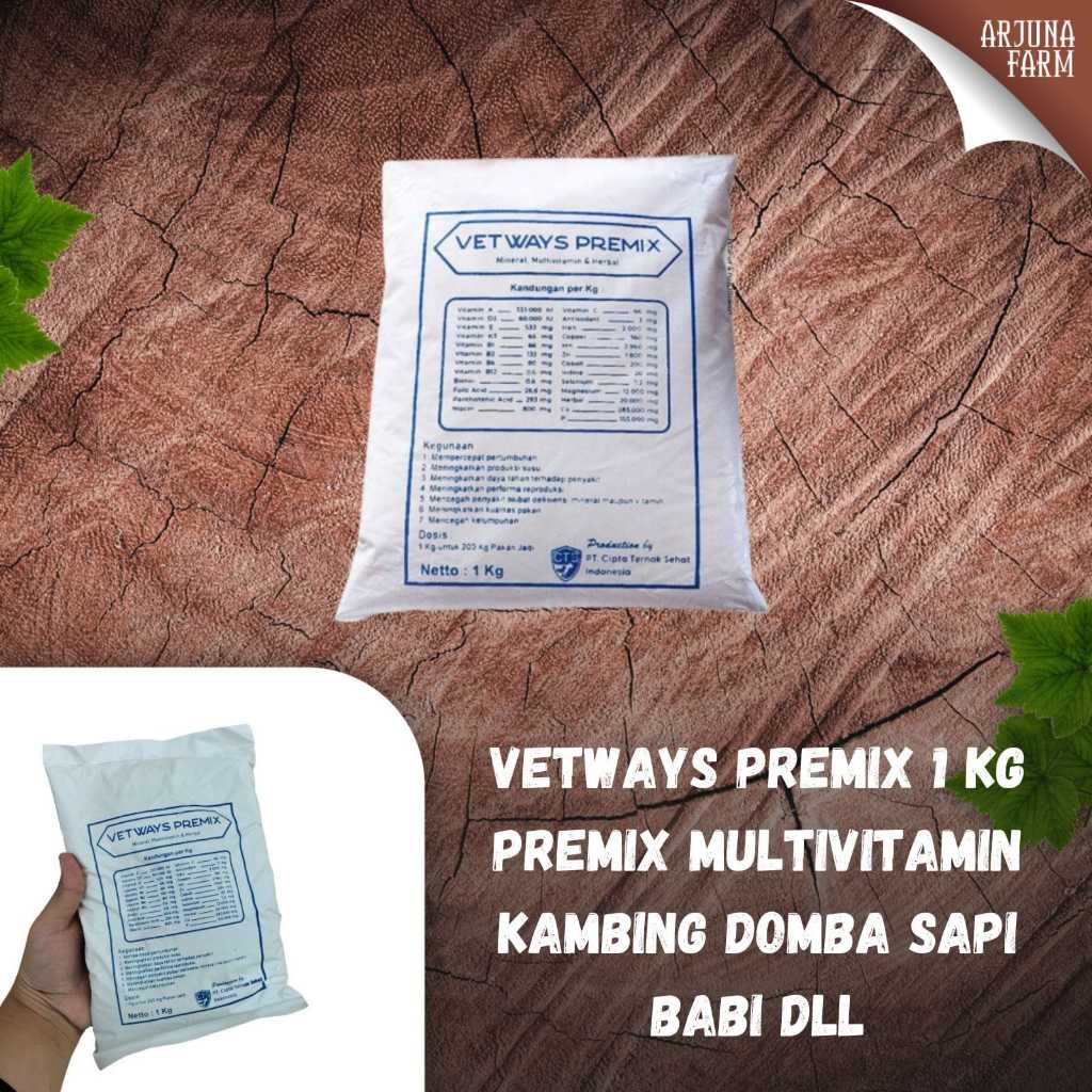 Jual Susu Premix Multivitamin Kambing Domba Sapi Babi 1kg | Shopee ...