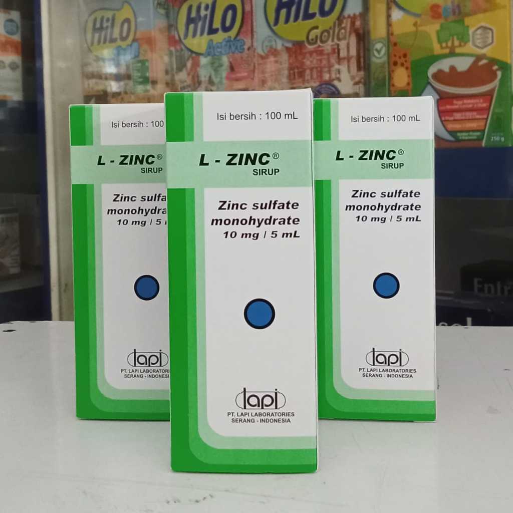 Jual L-ZINC Sirup Obat Diare 100ml | Shopee Indonesia