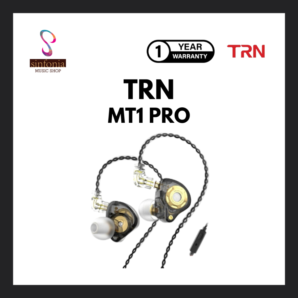 Jual TRN MT1 PRO HiFI 1 DD - Dynamic In-ear Earphone Bass Sport WITH ...