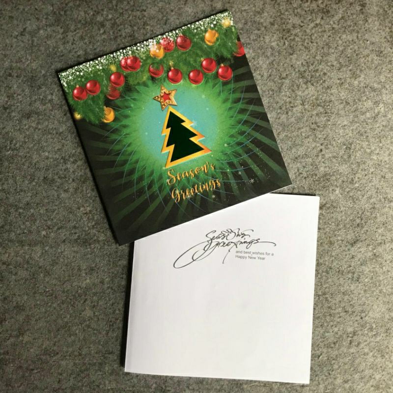 Jual Christmas Card / Season's Greeting Card / Kartu Ucapan Natal ...