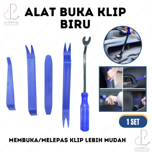 Jual Alat Congkel Buka Klip Mobil Dashboard Bumper Set Panel Interior ...