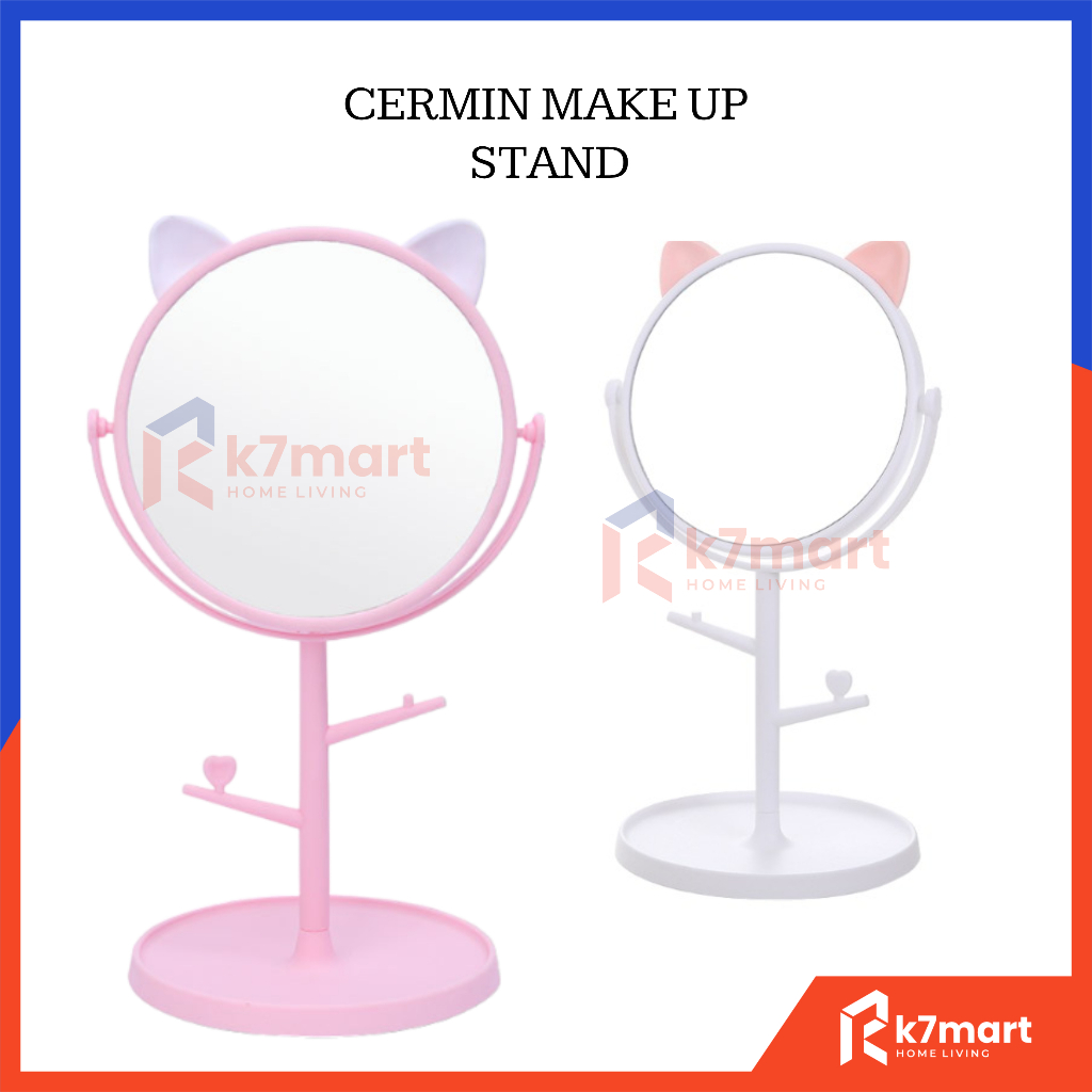Jual K7MART CERMIN MAKEUP MOTIF TELINGA KARAKTER / KACA RIAS MAKE UP ...