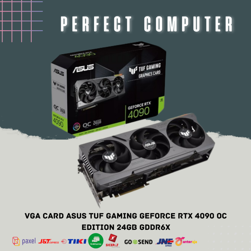 Jual ASUS TUF Gaming VGA CARD GeForce RTX 4090 OC Edition 24GB GDDR6X ...