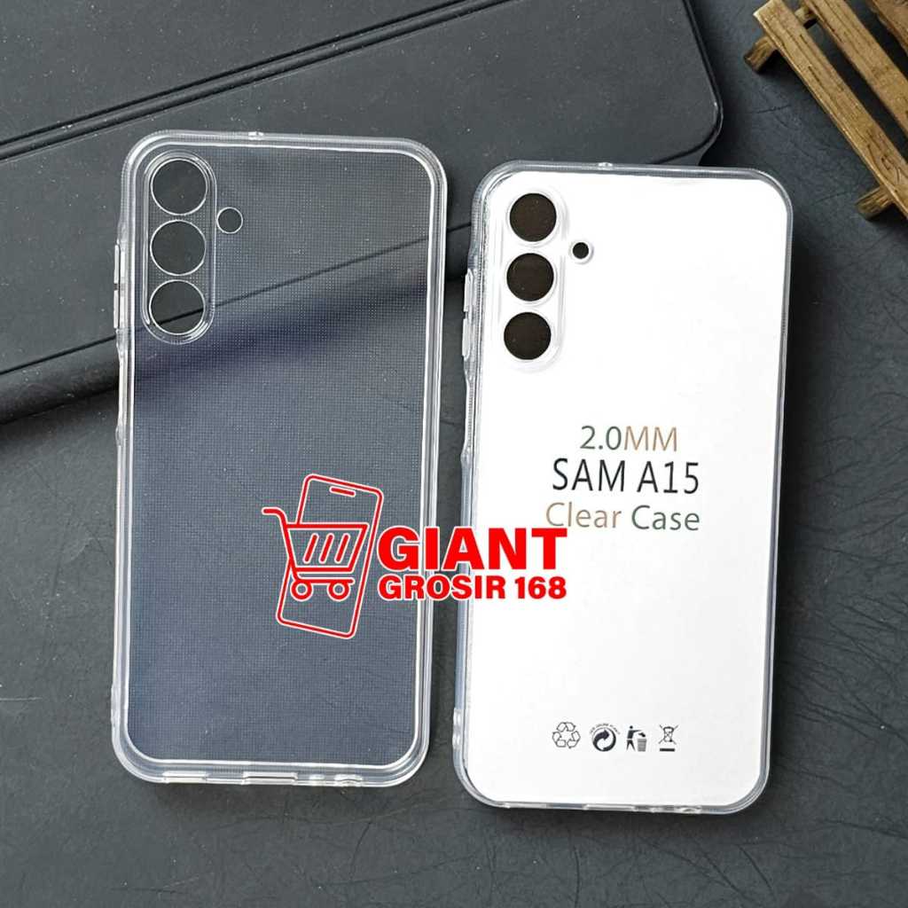 Jual SAMSUNG A15 4G SAMSUNG A15 5G SAMSUNG A25 CASE CLEAR HD 2.0MM CASE ...